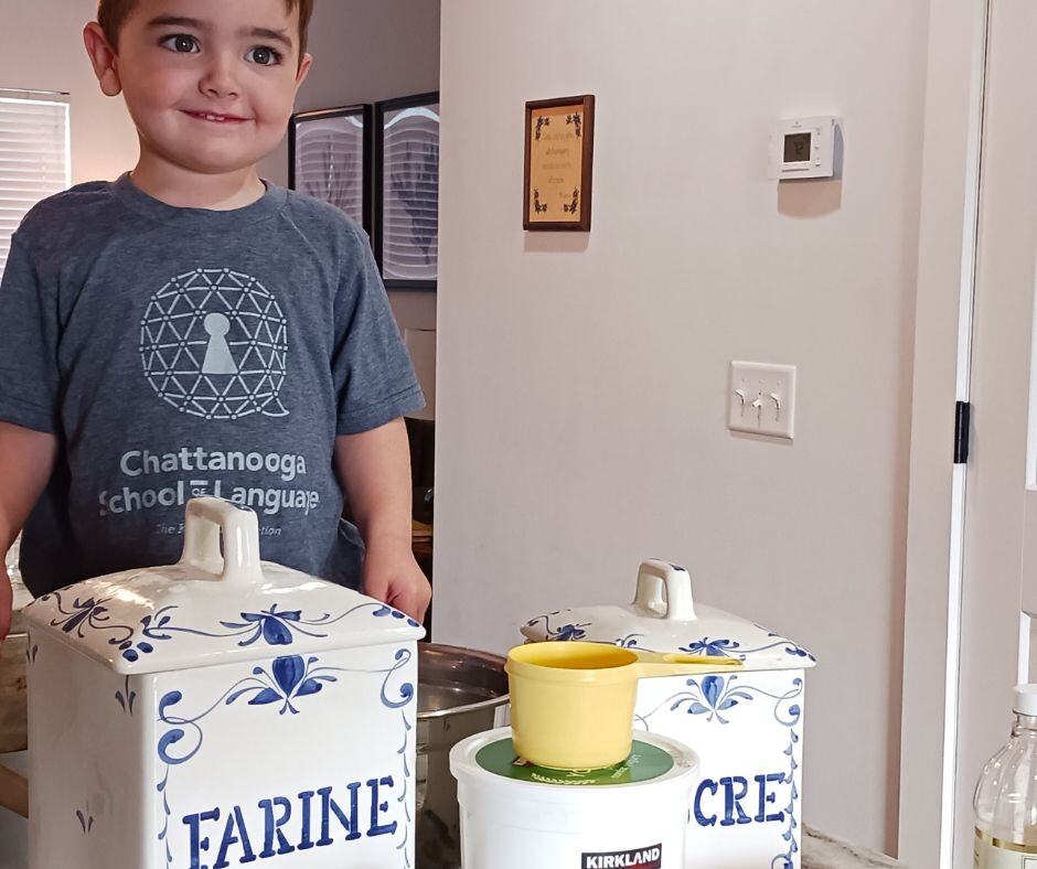 Gâteau au Yaourt: Typical dessert French children make